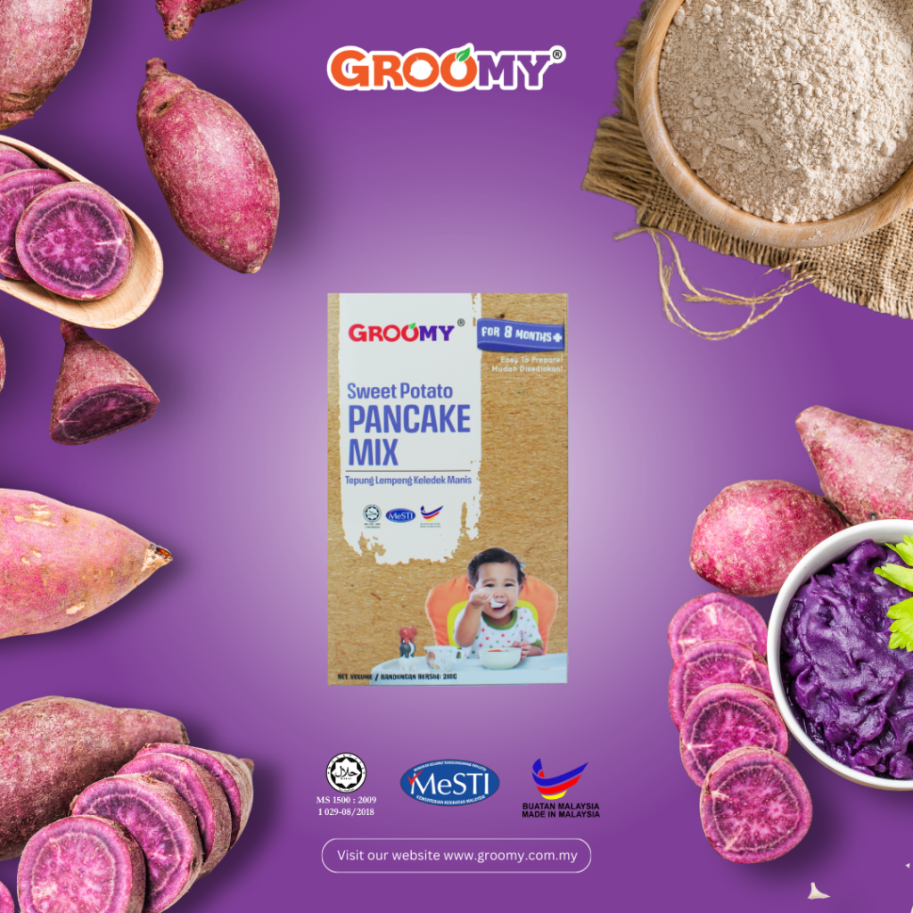 Purple Sweet Potato Pancake Mix – Groomy Malaysia